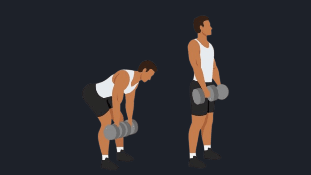 How to Do Dumbbell Deadlifts for Perfect Form, Muscle Growth - Men's ...